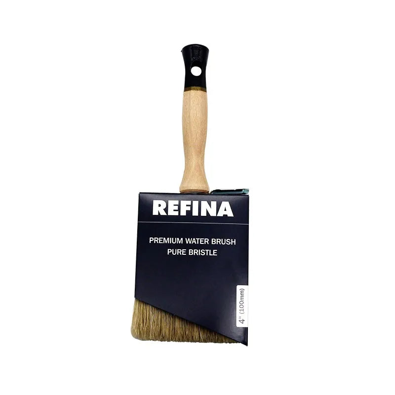 Refina Premium Water Brush 4" Pure Bristle – North Essex Render Supplies